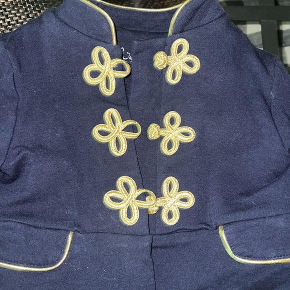 Pippa & Julie | Jackets & Coats | Pippa And Julie Jacket Navy Gold ...